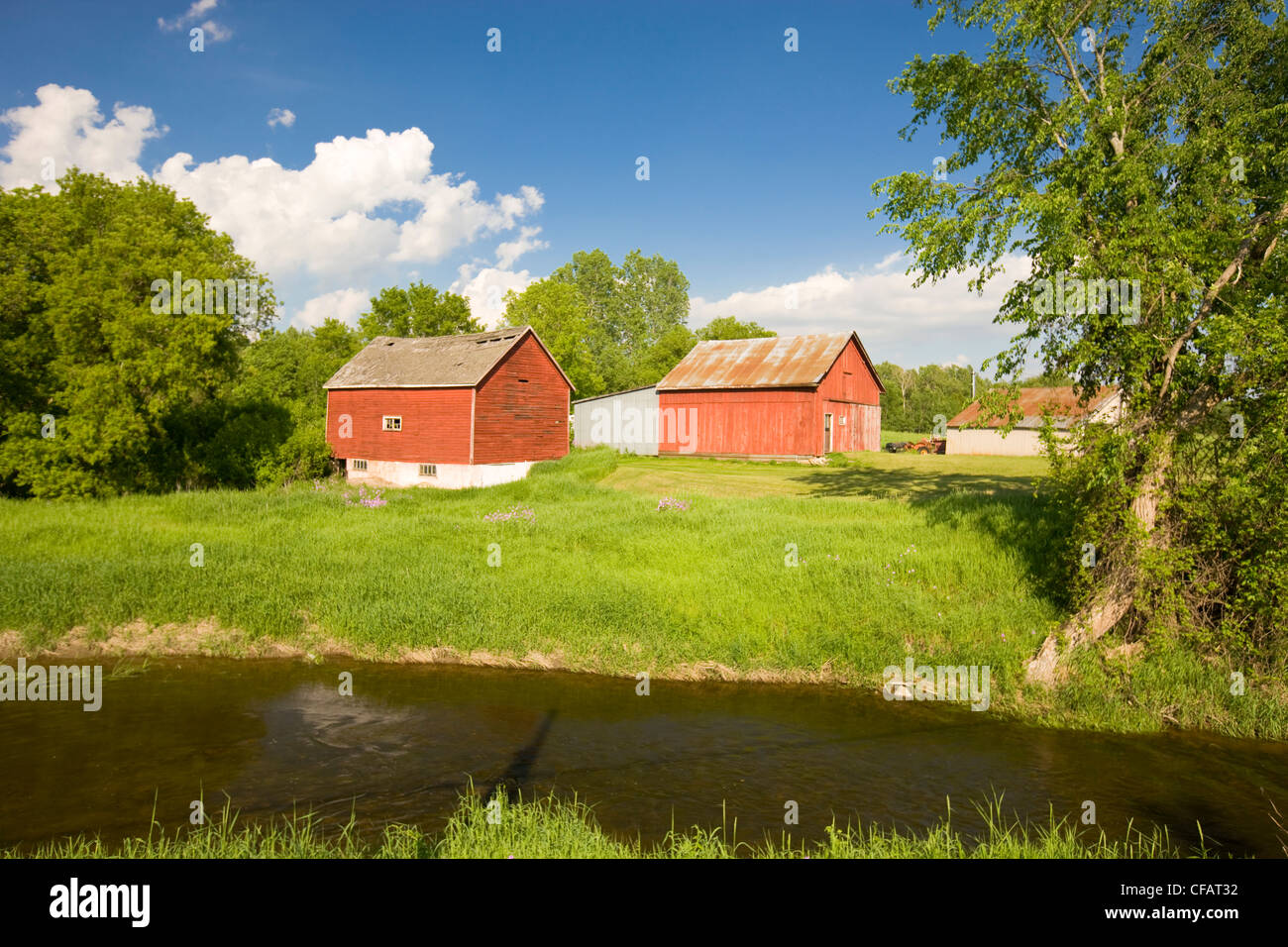 Canada Ontario Farm Farms Barns High Resolution Stock Photography and ...