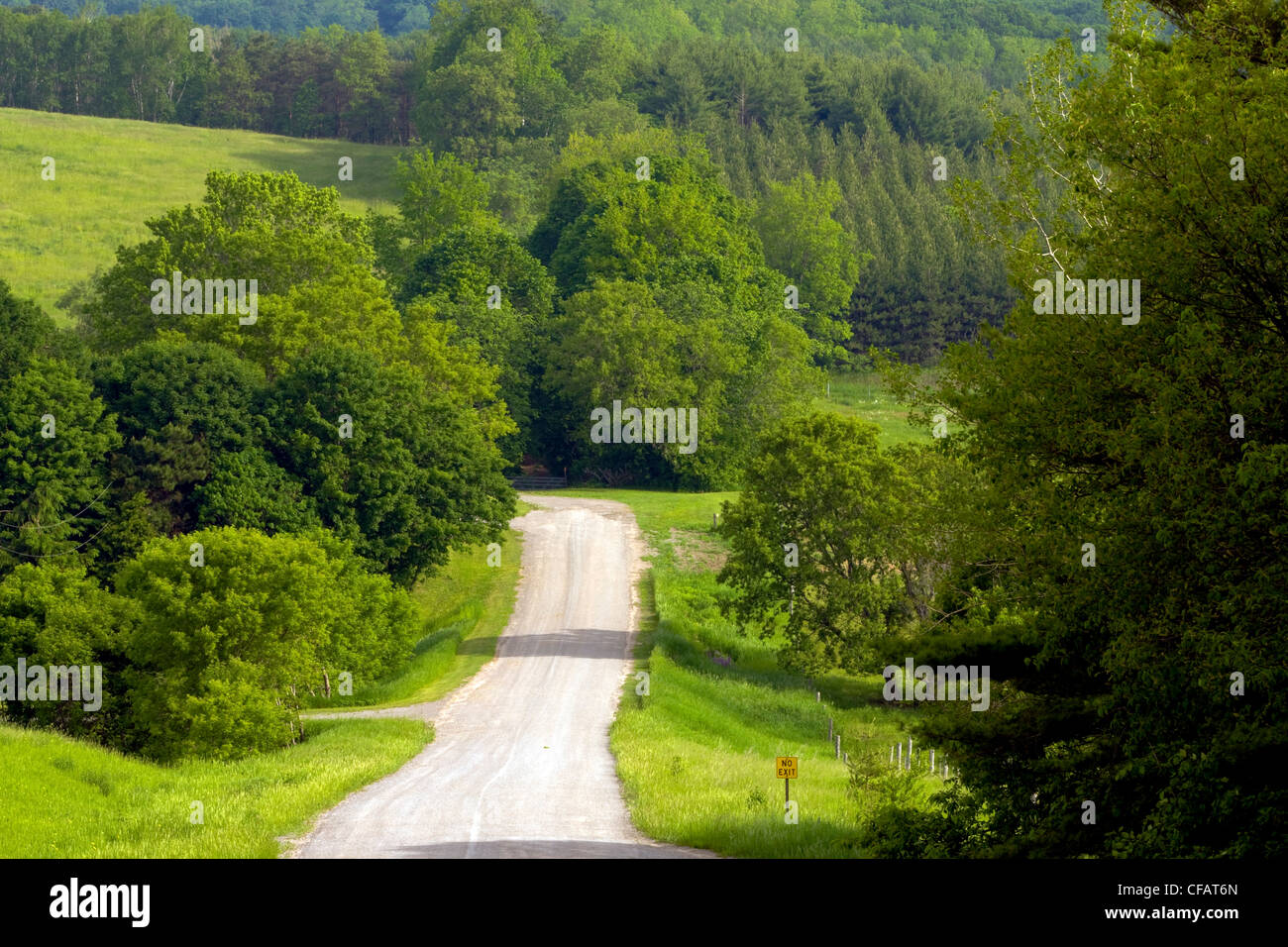 Back road in Elizabethville, Ontario, Canada Stock Photo - Alamy