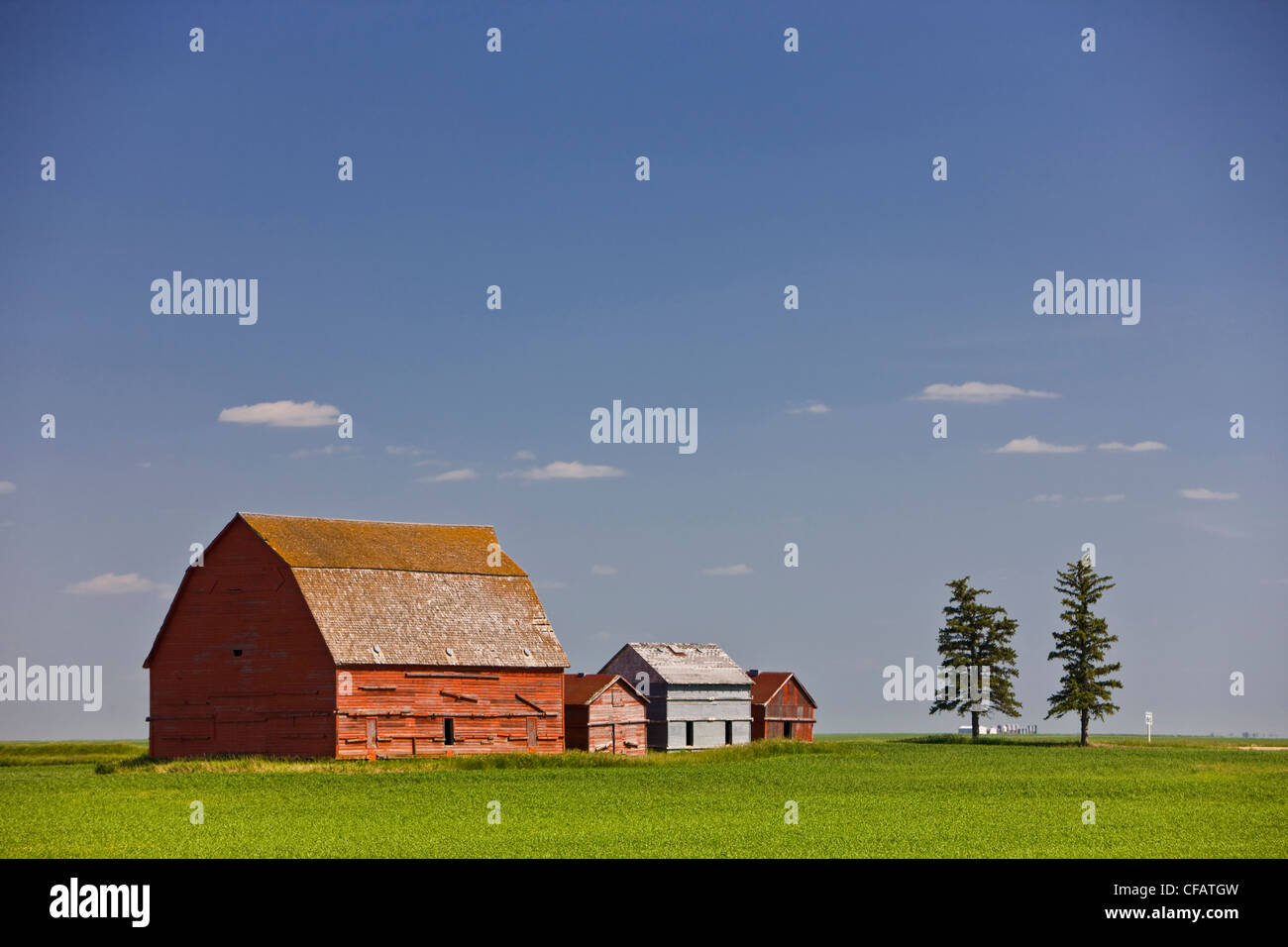 Flat prairie land hi-res stock photography and images - Alamy