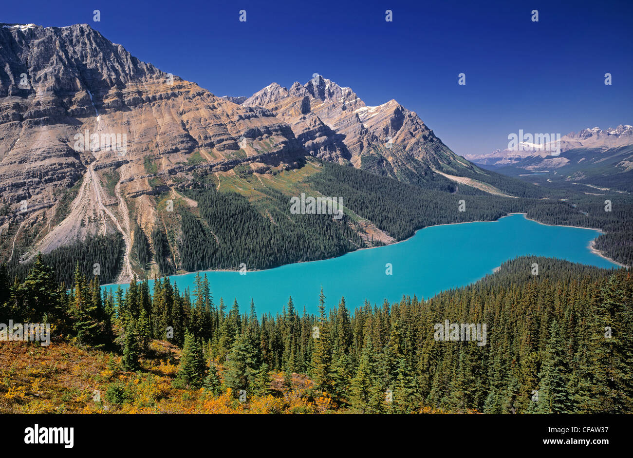 Mistaya Lake High Resolution Stock Photography and Images - Alamy