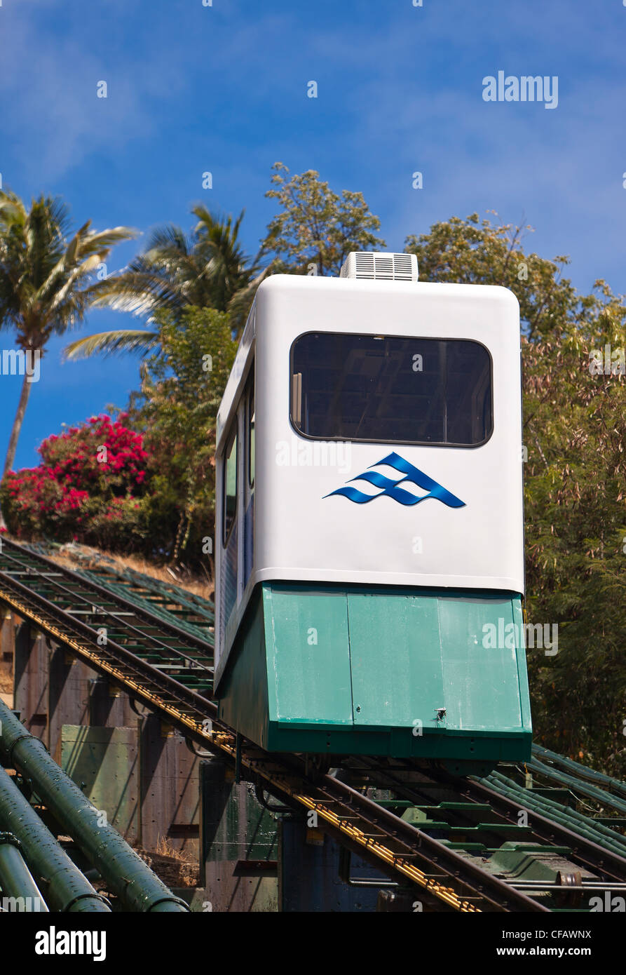FAJARDO, PUERTO RICO - Cable car for guests at El Conquistador Hotel ...