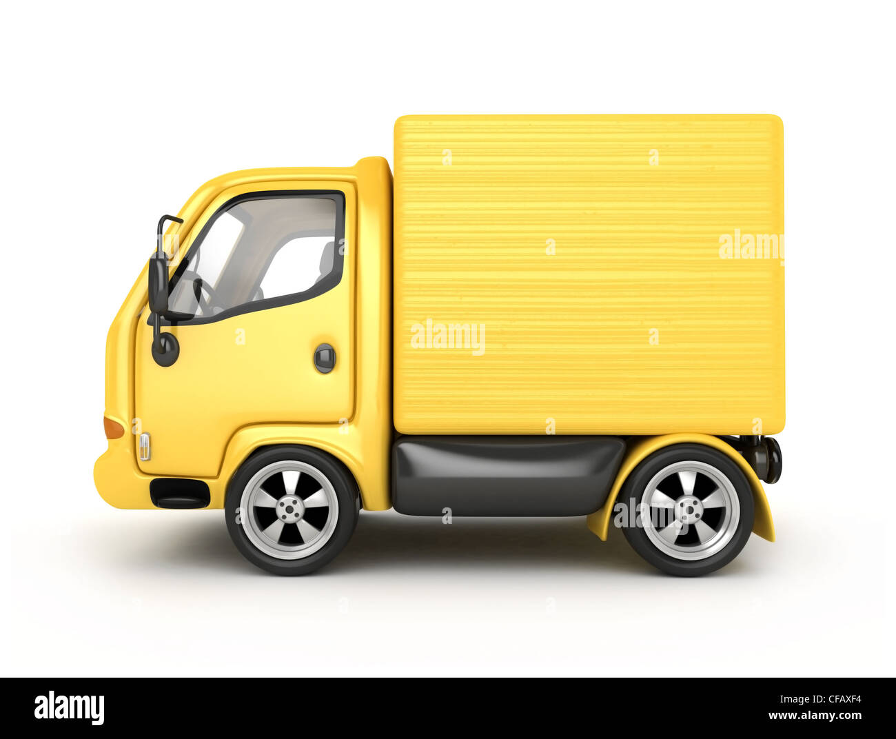 Shipping container house render Cut Out Stock Images & Pictures - Alamy