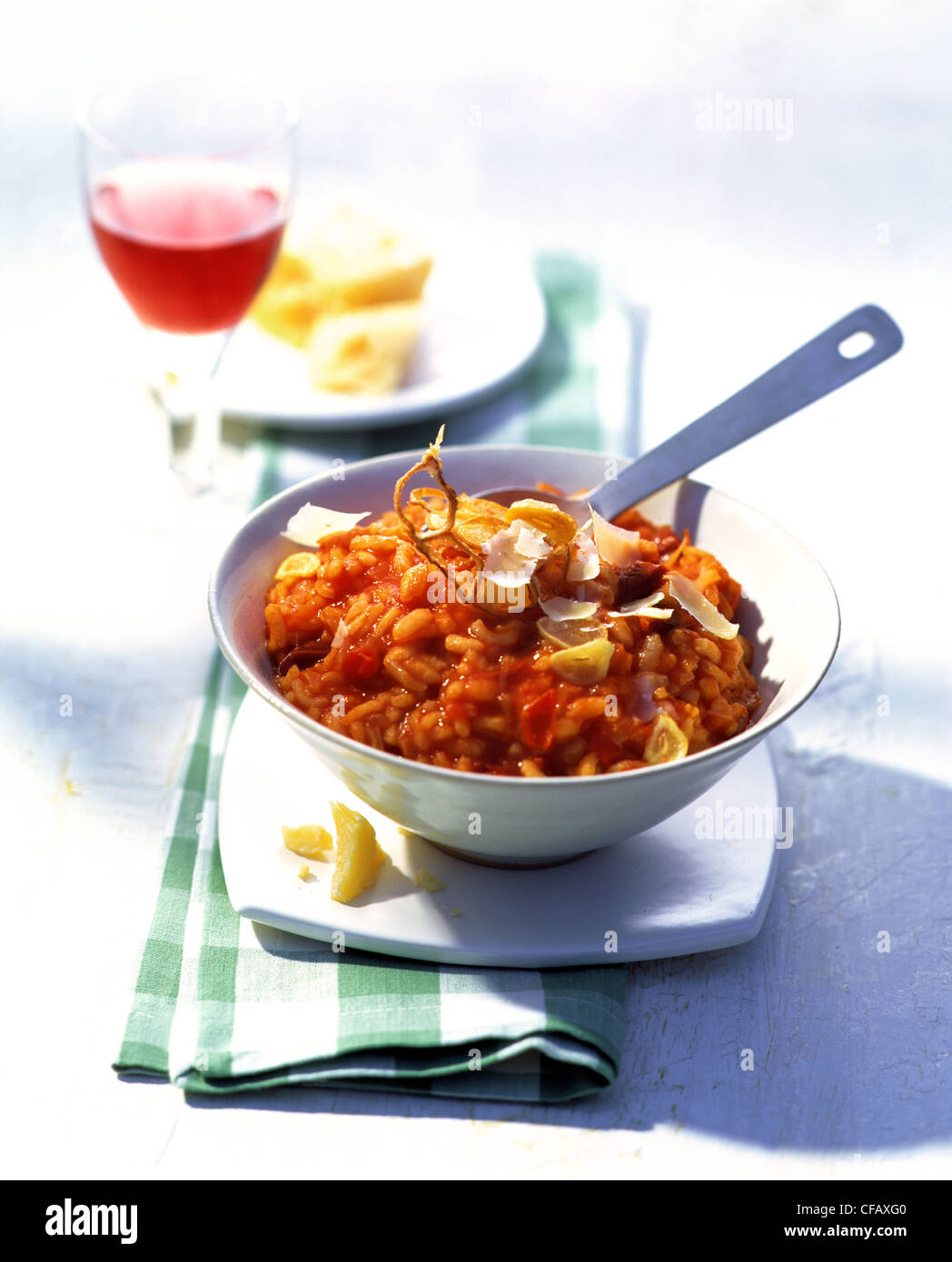 Tomato - risotto Stock Photo - Alamy