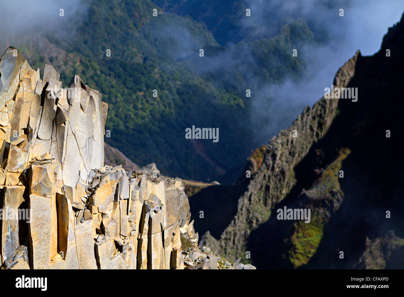 Volcanic rock Maderia, Portugal Stock Photo - Alamy