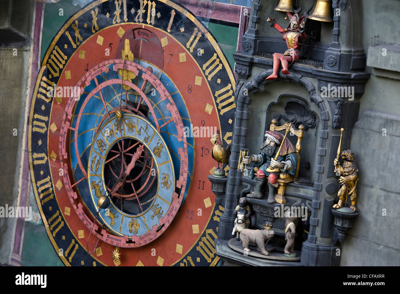 Bern, Zytglogge, clock, watch, clockwork, clock tower, tower, rook ...