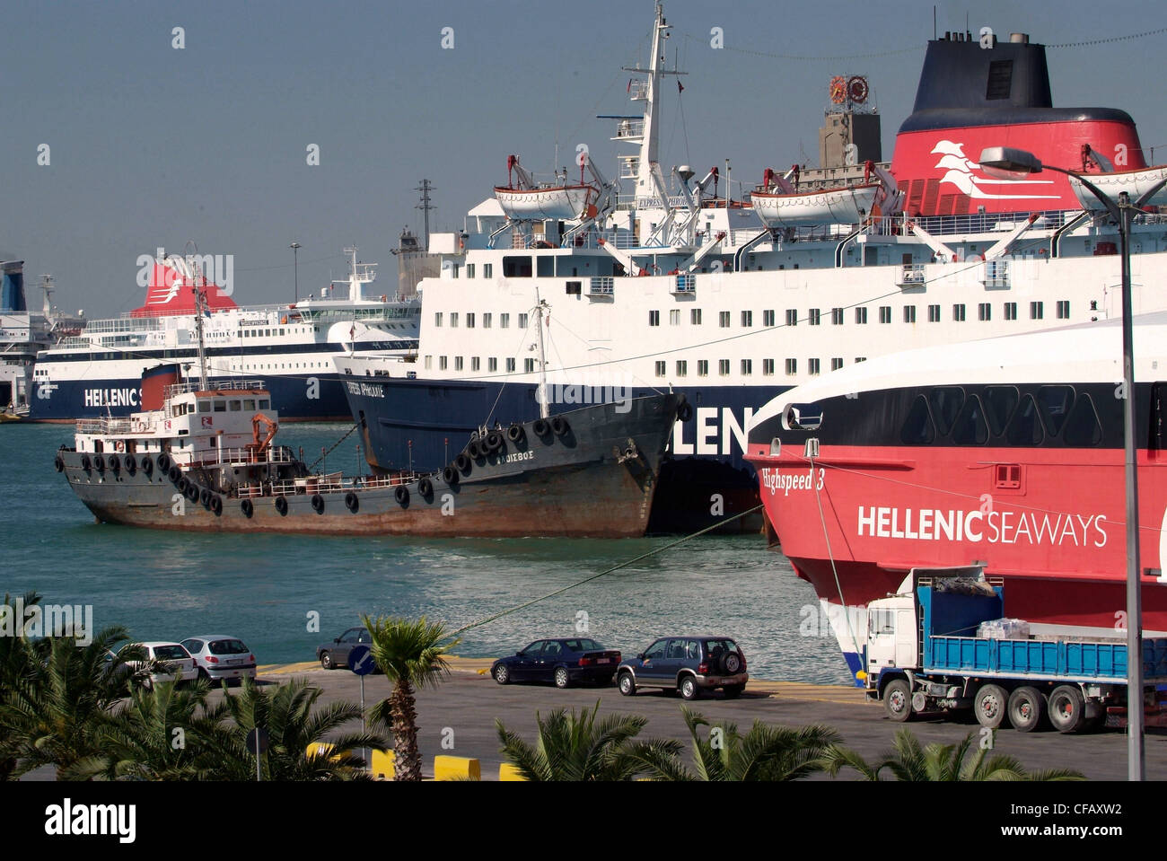 Athens Pireaus, the port of Athens Stock Photo - Alamy