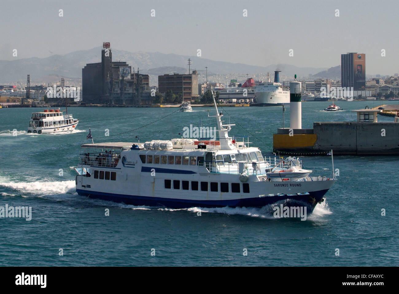Athens Pireaus, the port of Athens Stock Photo - Alamy