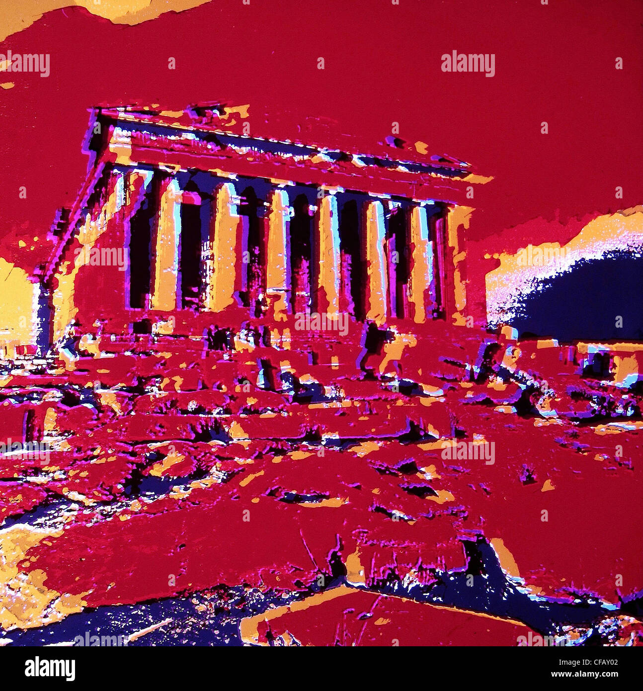 Athens, concepts, symbol, traveling, temple, religion, columns ...