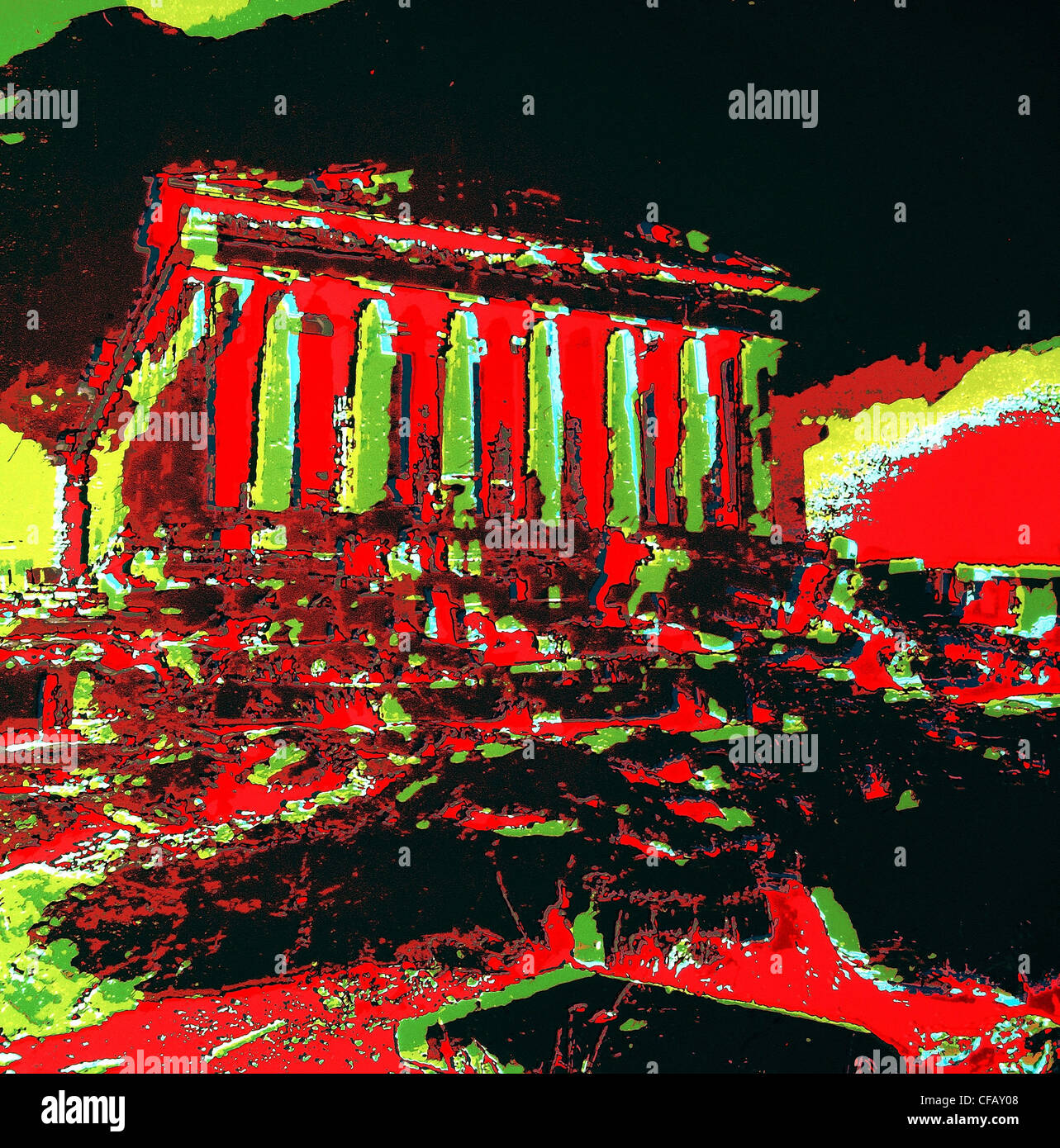 Athens, concepts, symbol, traveling, temple, religion, columns ...