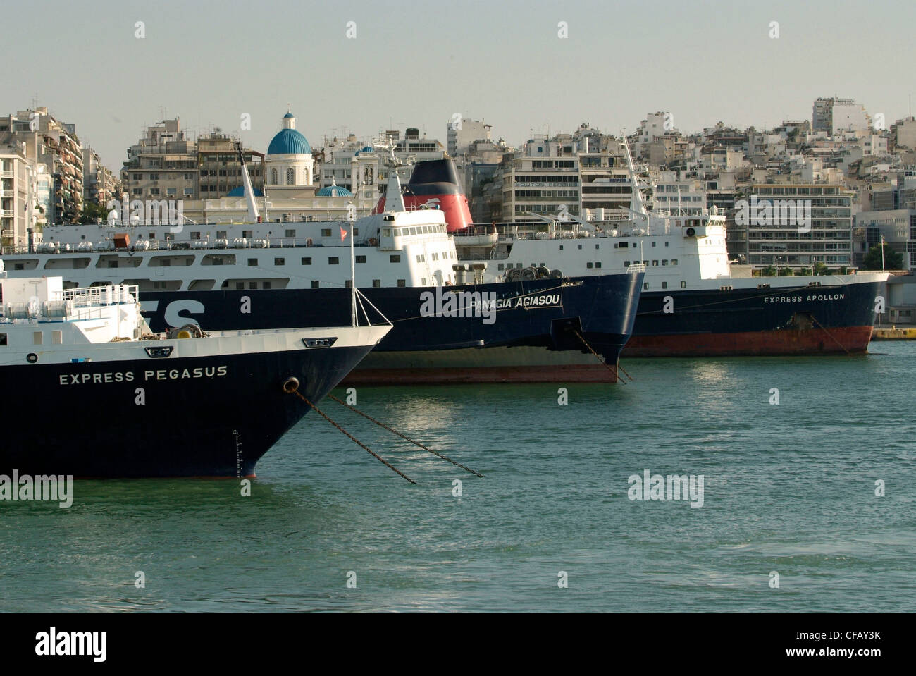 Athens Pireaus, the port of Athens Stock Photo - Alamy
