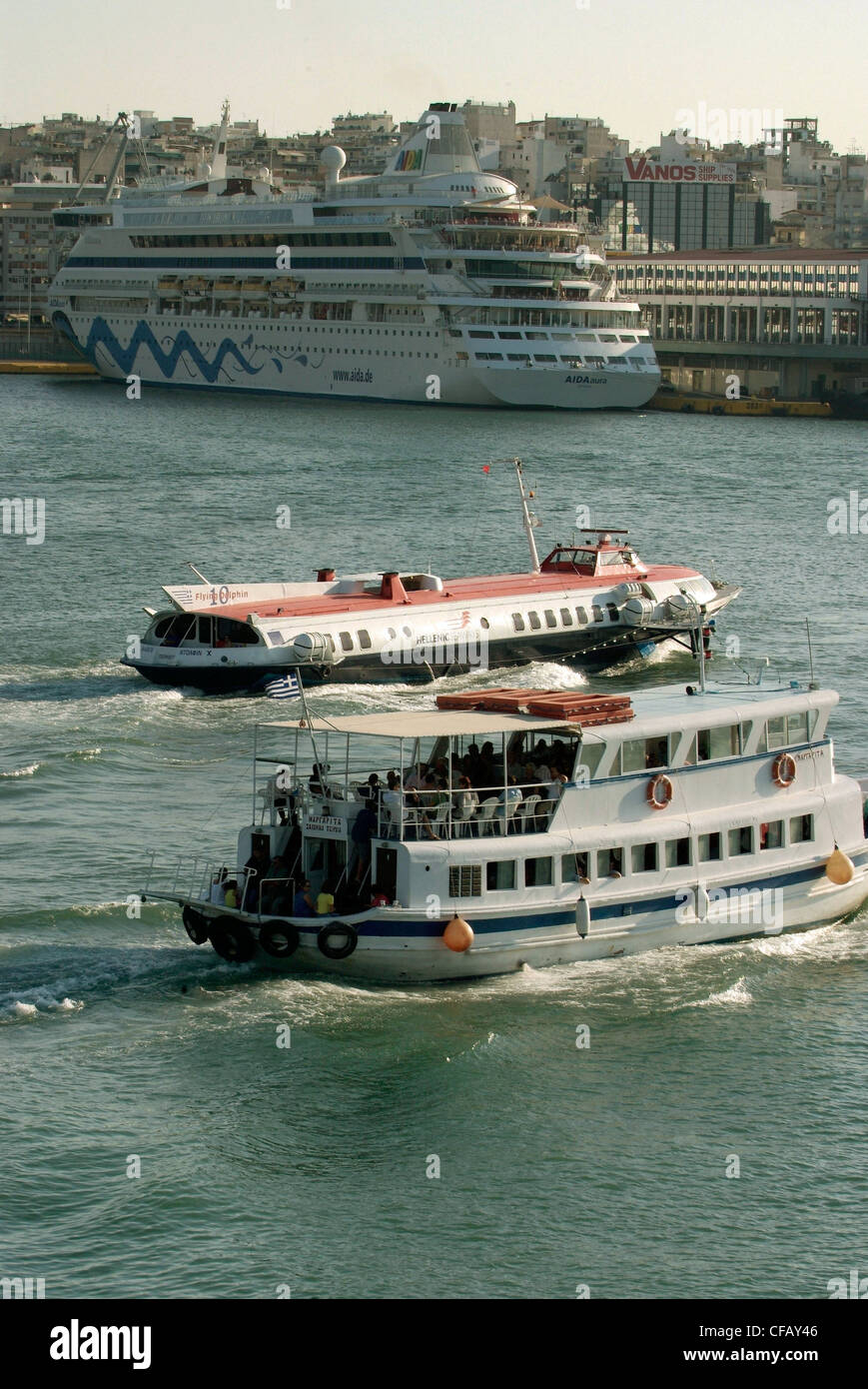 Greek hydrofoil hi-res stock photography and images - Alamy