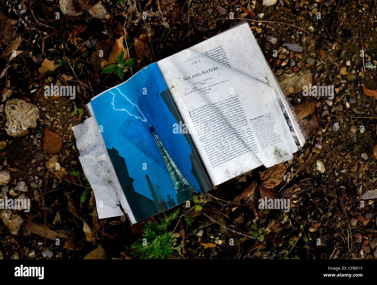 Book page ripped hi-res stock photography and images - Alamy