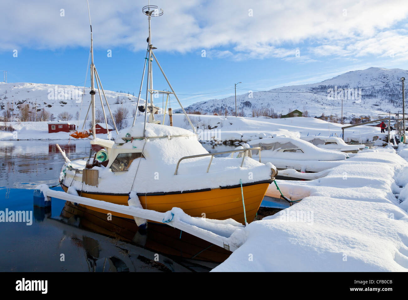Yellow covered boats hi-res stock photography and images - Alamy