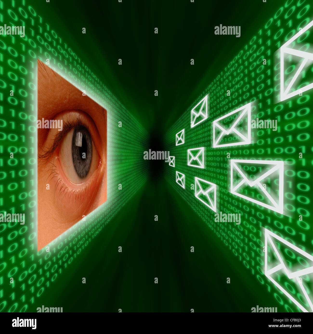 Intercepting messages hi-res stock photography and images - Alamy