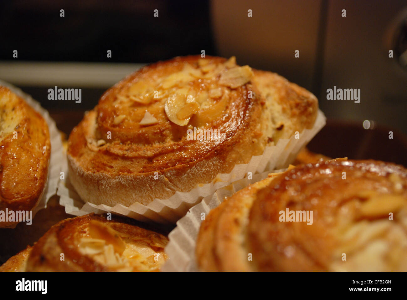 Almond buns hi-res stock photography and images - Alamy