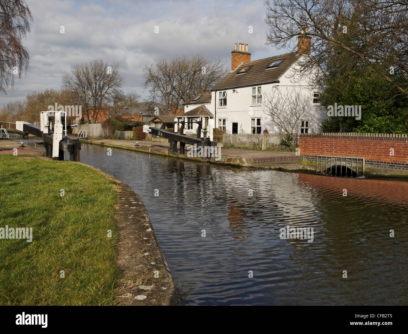 Loughborough Lock, Leicestershire, England Stock Photo - Alamy
