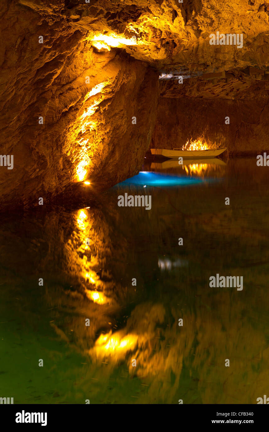 Saint Léonard, Lac souterrain, Switzerland, Valais, cave, lake, cave ...