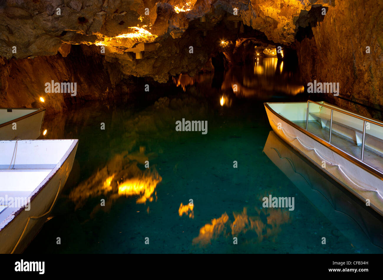 Saint Léonard, Lac souterrain, Switzerland, Valais, cave, lake, cave ...