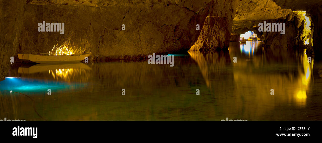 Saint Léonard, Lac souterrain, Switzerland, Valais, cave, lake, cave ...