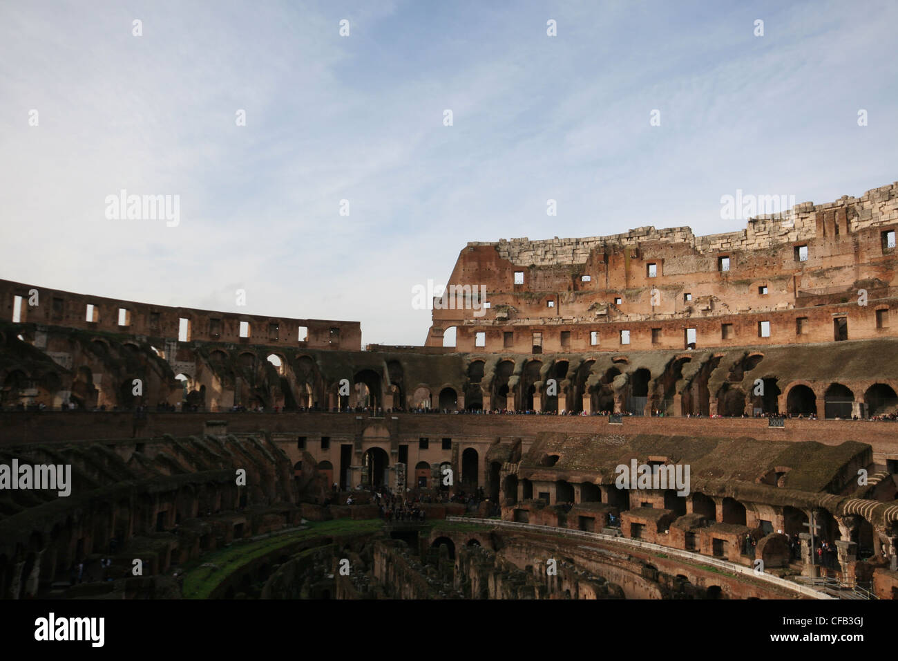 Inside colosseum rome hi-res stock photography and images - Alamy