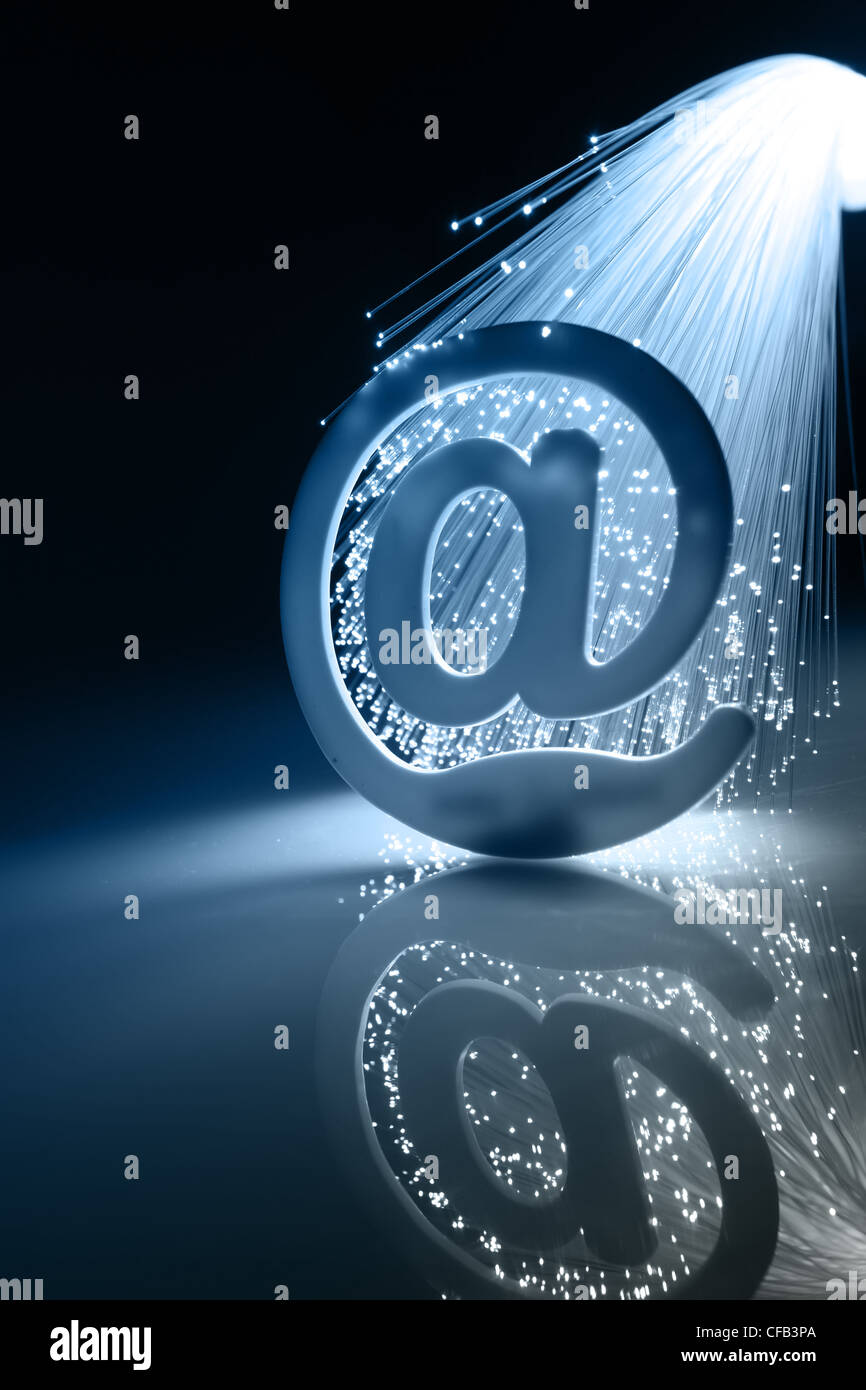 Arobase web email symbol illustration hi-res stock photography and ...