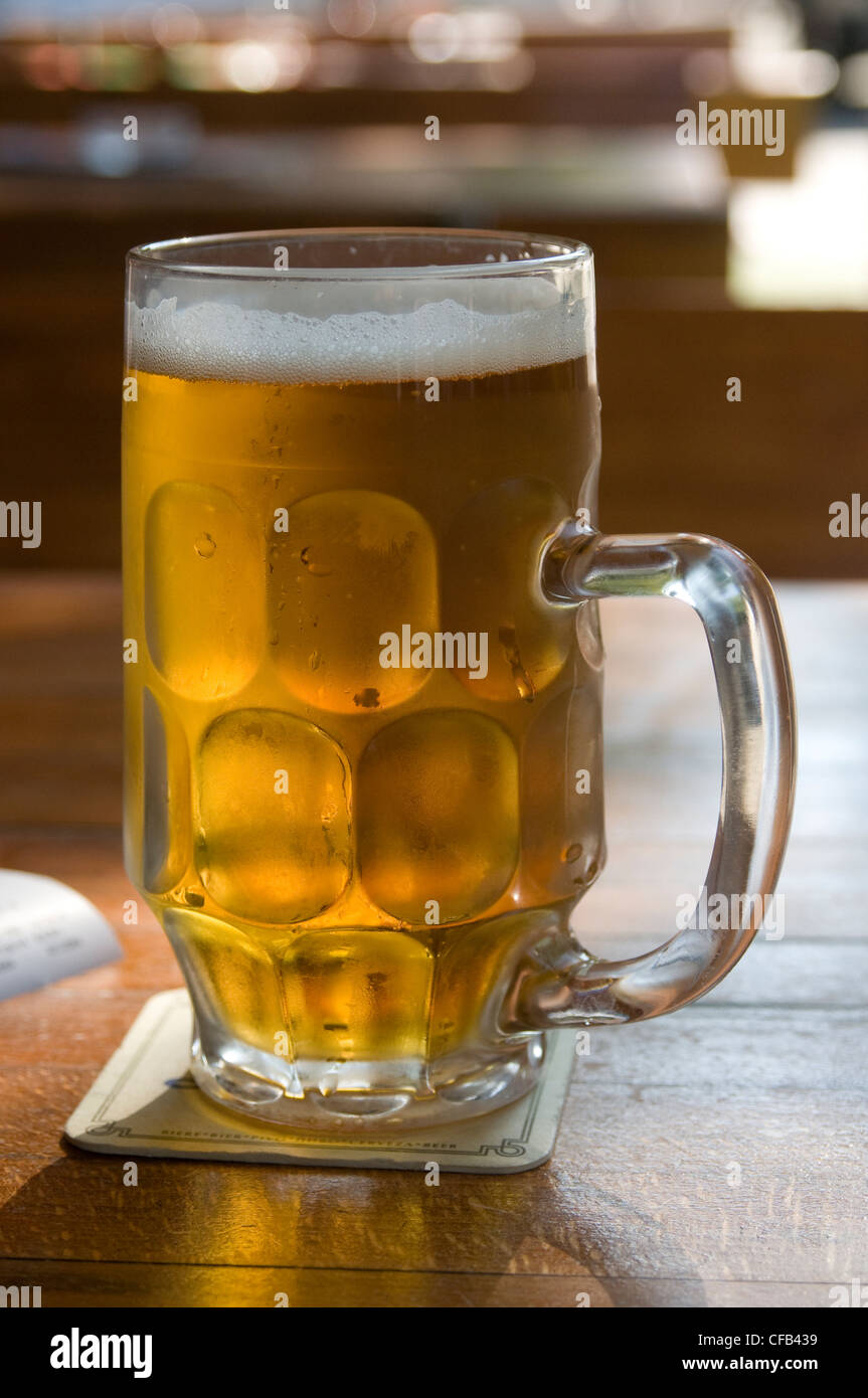 Mug beer foam on hi-res stock photography and images - Alamy