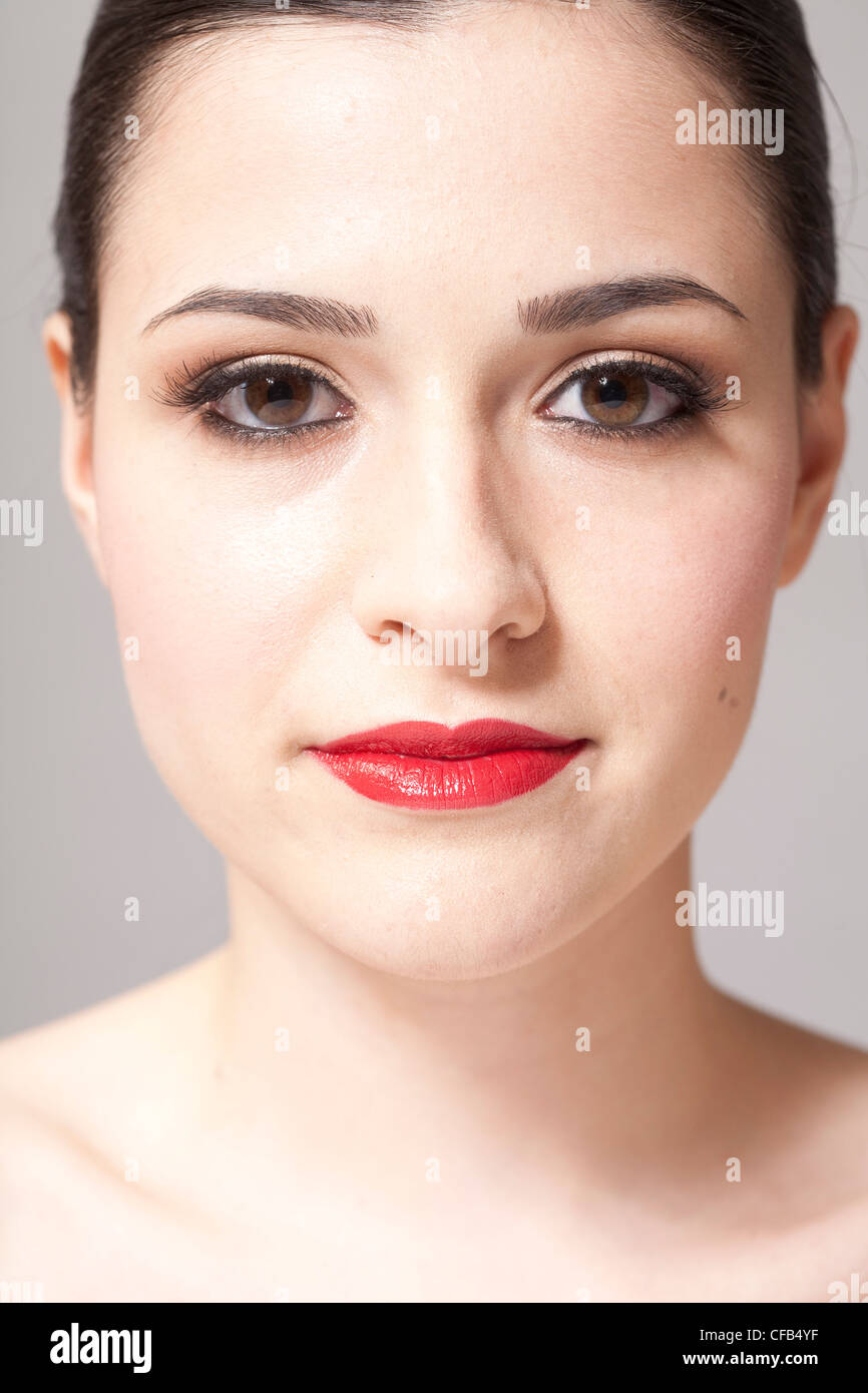 Step-by-Step Lip Colour Stock Photo - Alamy