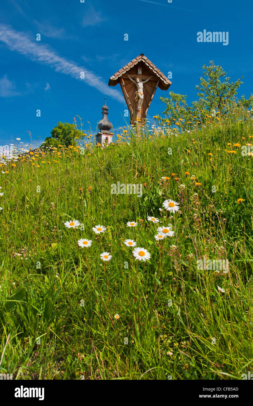 Europe, Germany, Bavaria, Upper Bavaria, Teisendorf, Wimmern, religion ...