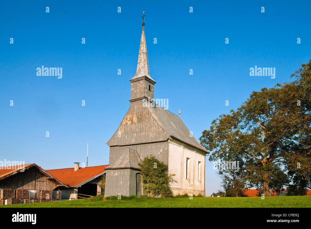 Europe, Germany, Bavaria, Upper Bavaria, Rupertwinkel, Palling, Genhma ...