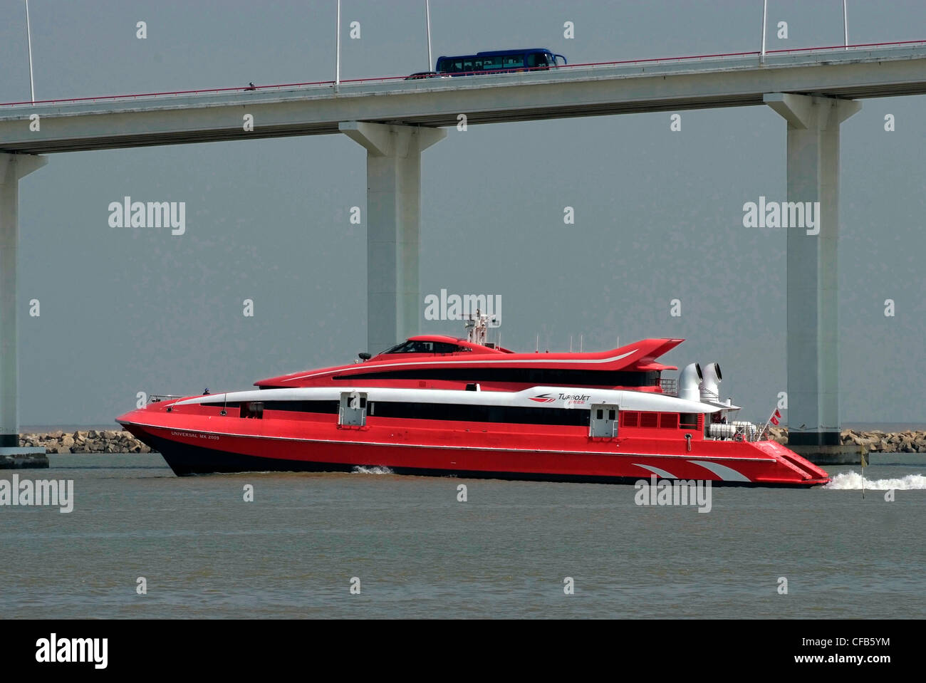 CHINA MACAU SAR Transport Fast catamaran ferries link with Hong Kong ...