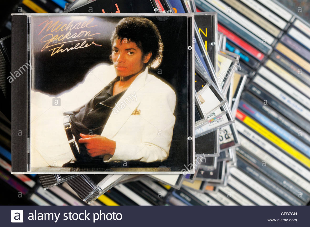 Michael Jackson Thriller Album Art High Resolution Stock Photography ...