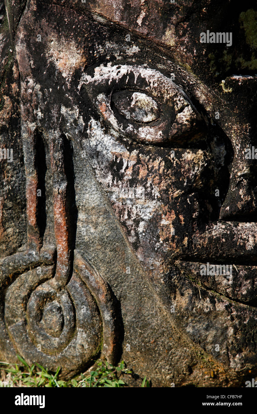 Traditional native Iban crafts in a longhouse in Borneo, Malaysia Stock ...