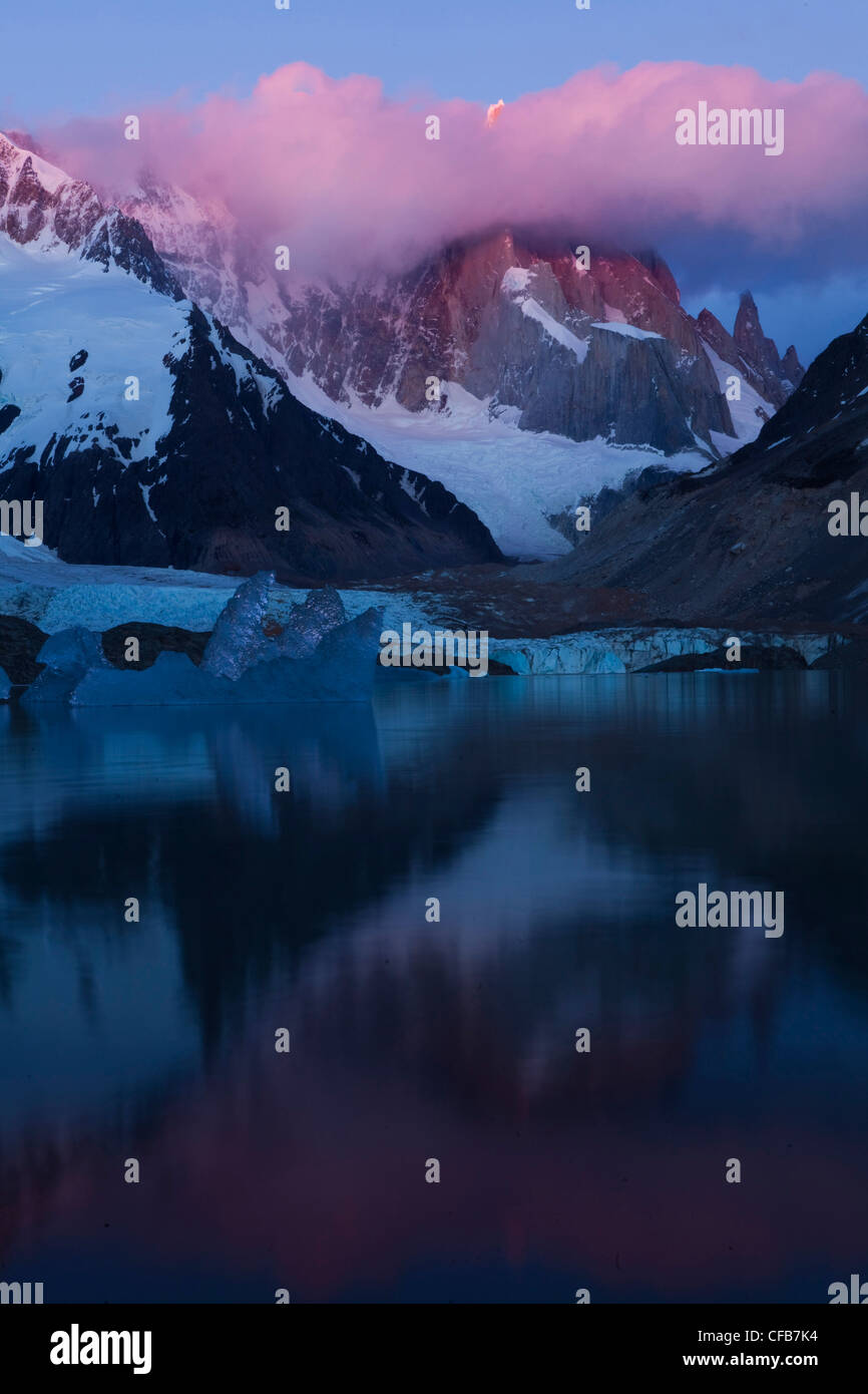 South America, Patagonia, Argentina, mountain, Cerro Torre, Cerro Egger ...