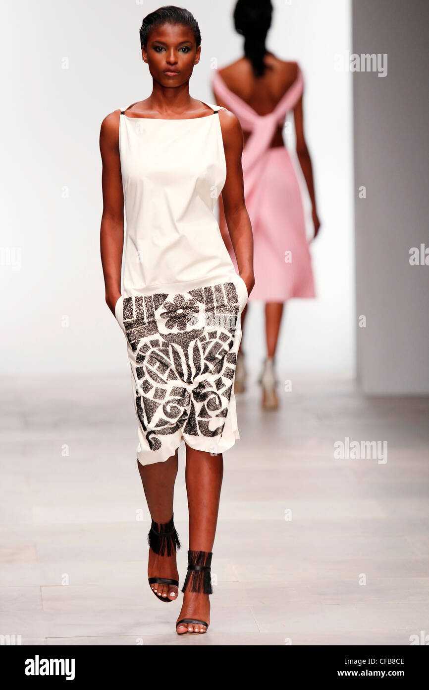 Osman London Ready to WearSpringSummer 2012 Stock Photo - Alamy