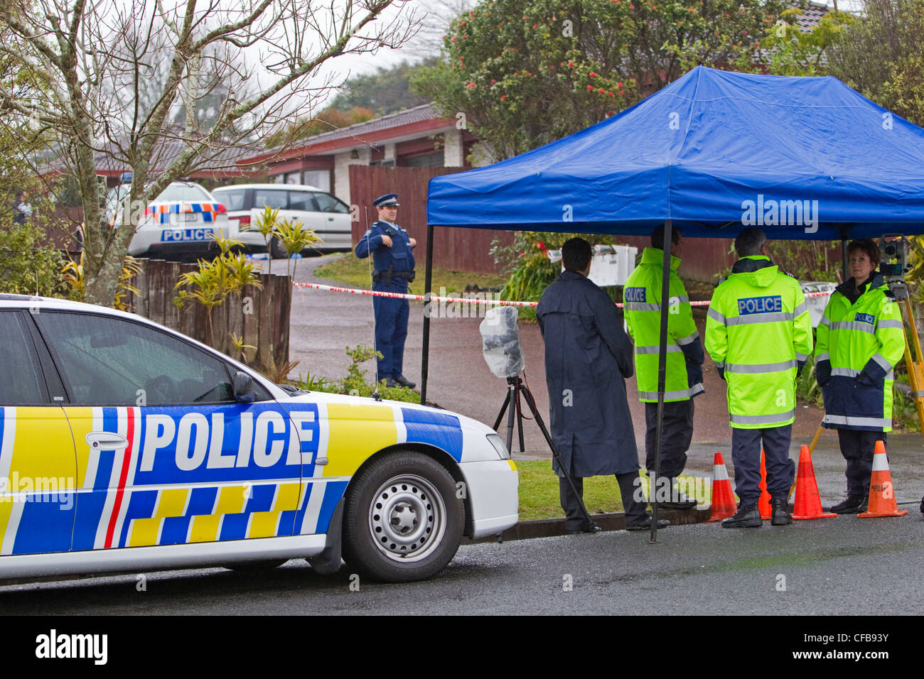 New zealand police car hi-res stock photography and images - Alamy