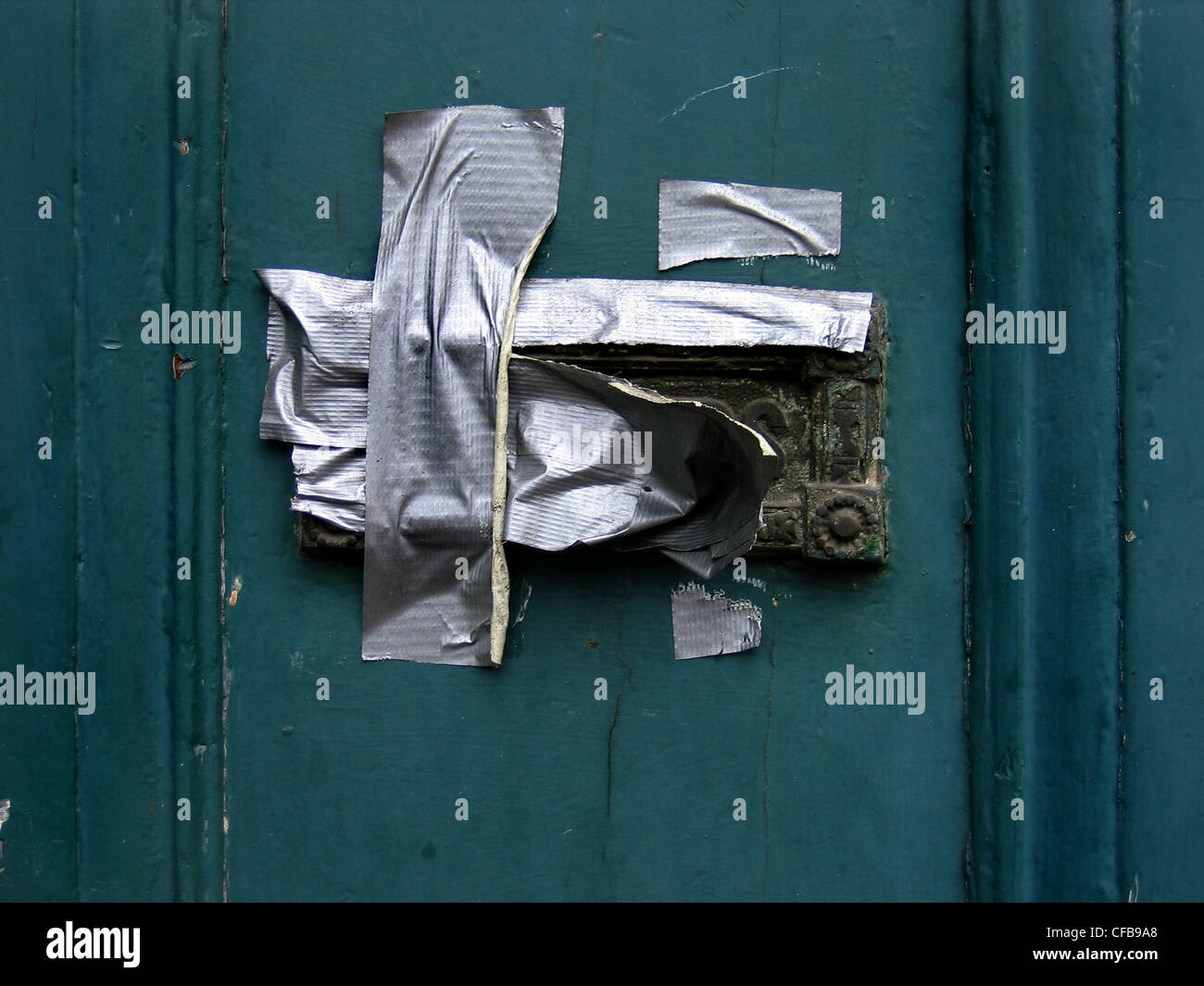 Letter box tape hi-res stock photography and images - Alamy