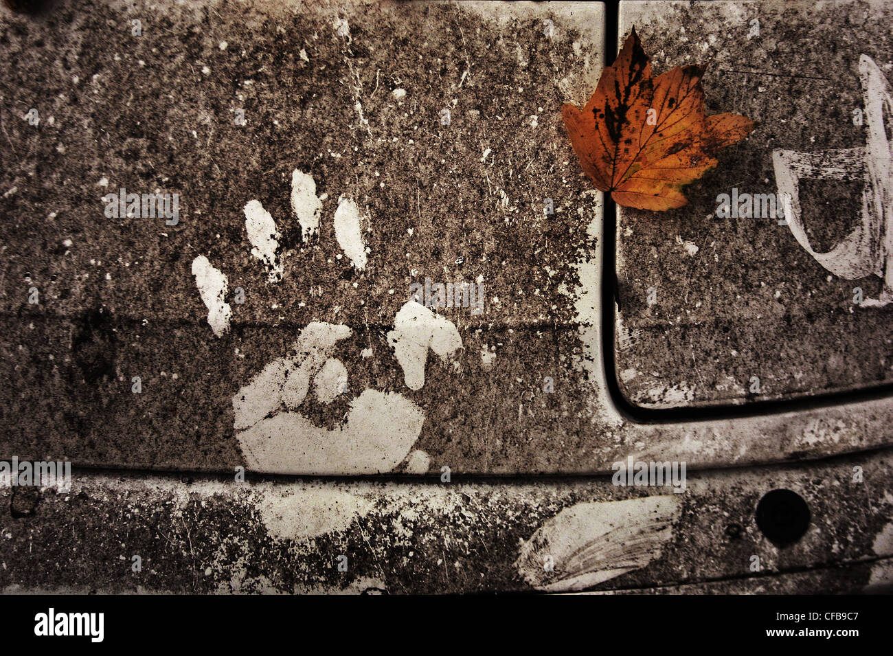 London streetscene: detail of street texture Stock Photo - Alamy