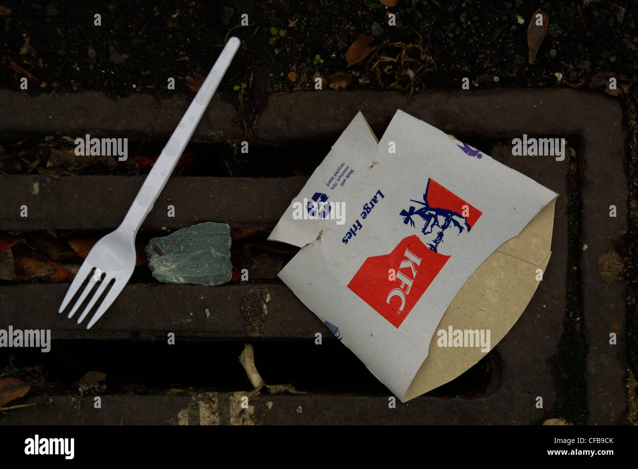Discarded food carton hi-res stock photography and images - Alamy