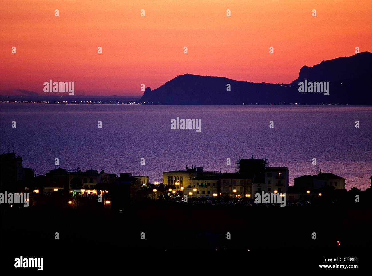 Sunset sperlonga latina hi-res stock photography and images - Alamy