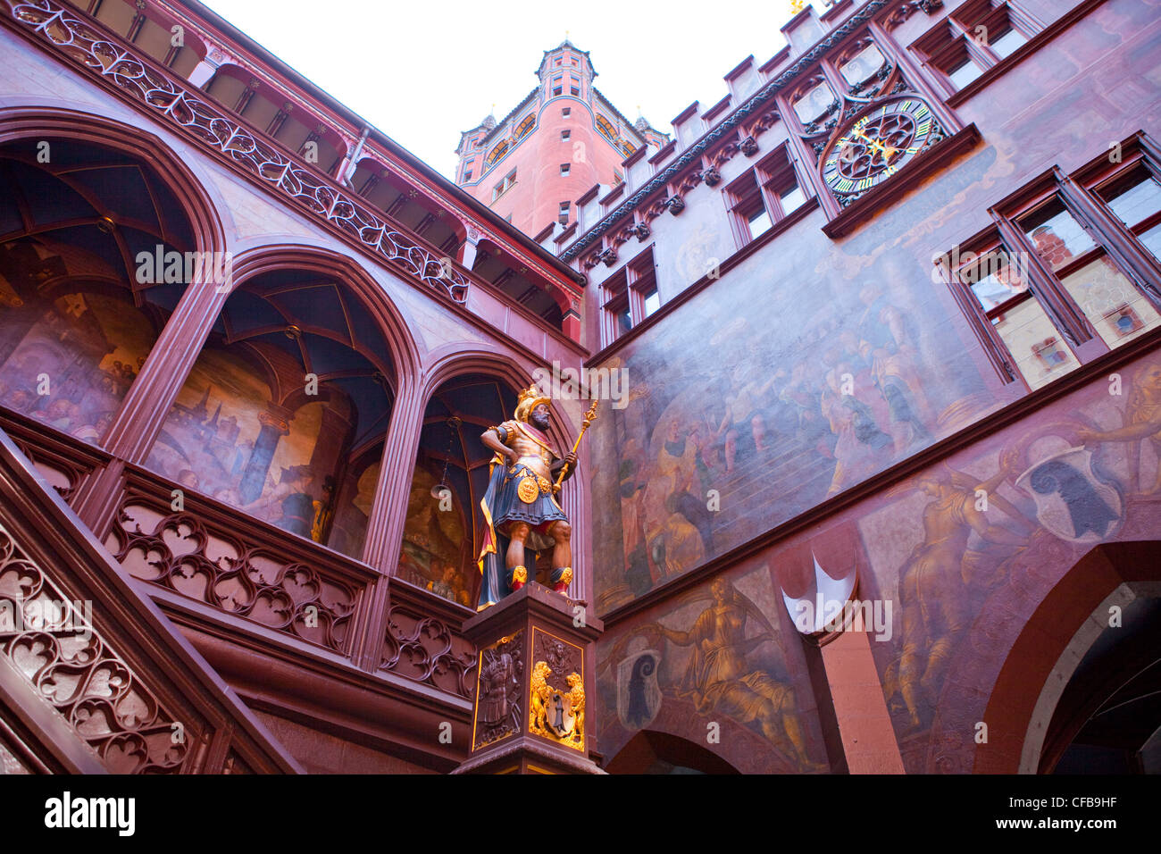 Town, City, canton, Basel, Switzerland, Europe, town, city, city hall ...