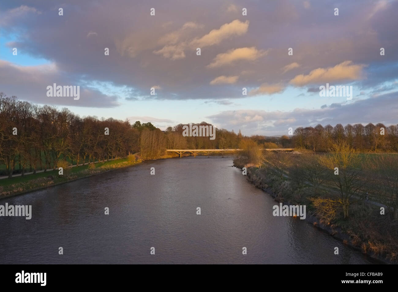 Bridge of River Ribble Stock Photo - Alamy