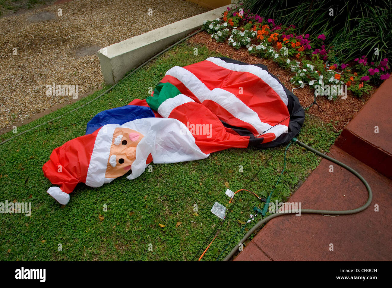 Santa deflated hi-res stock photography and images - Alamy
