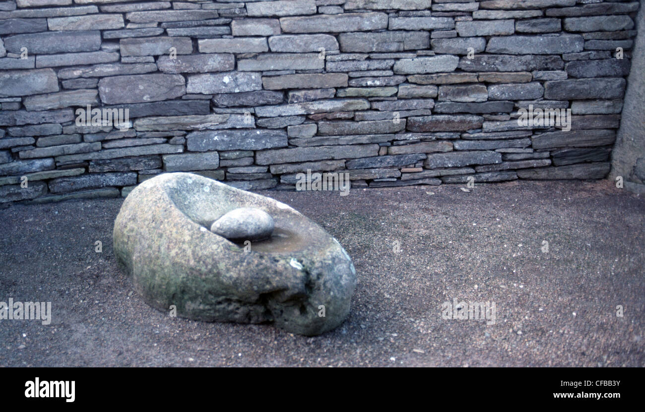 Quern stone hi-res stock photography and images - Alamy