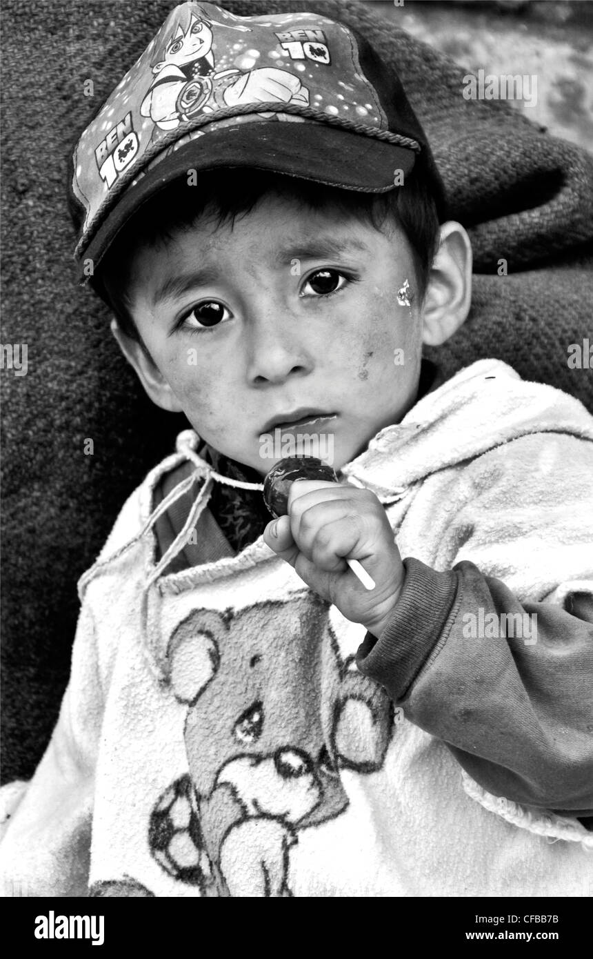 boy, children, black and white, peasant, childhood, candy, humble, sad ...