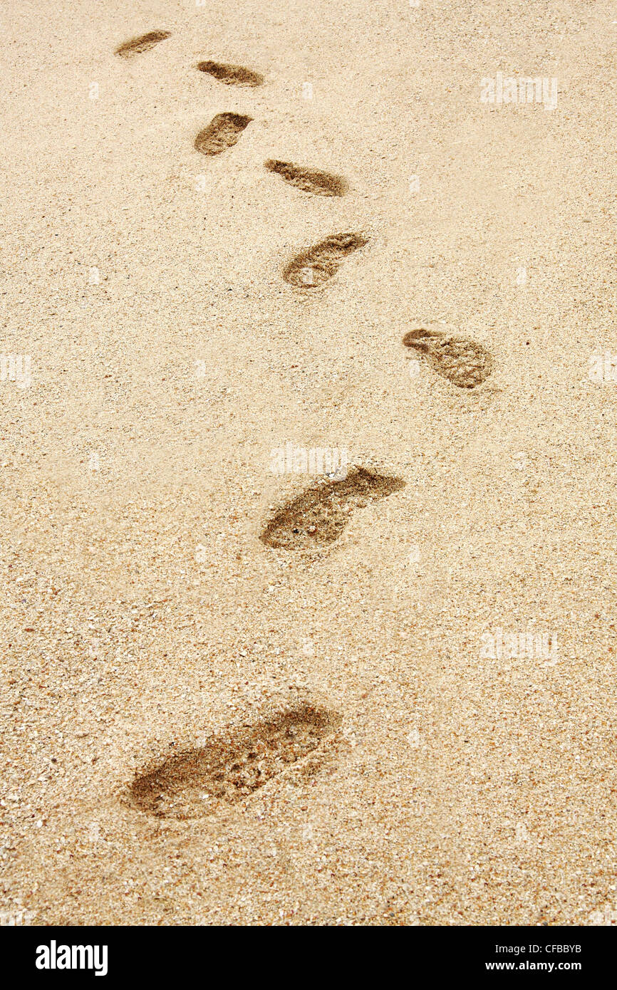 Foot footprint hi-res stock photography and images - Alamy