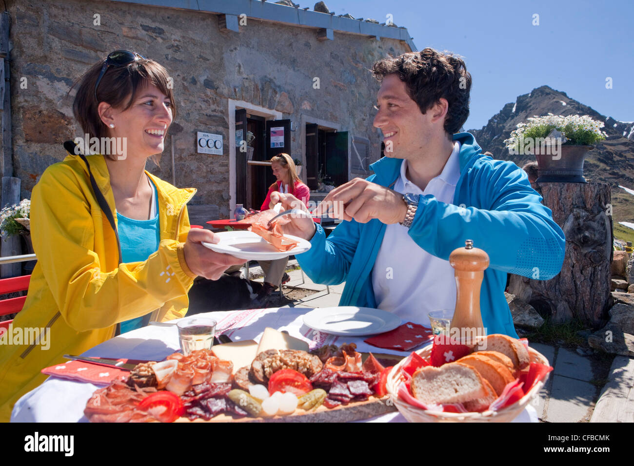Grisons meat hi-res stock photography and images - Alamy
