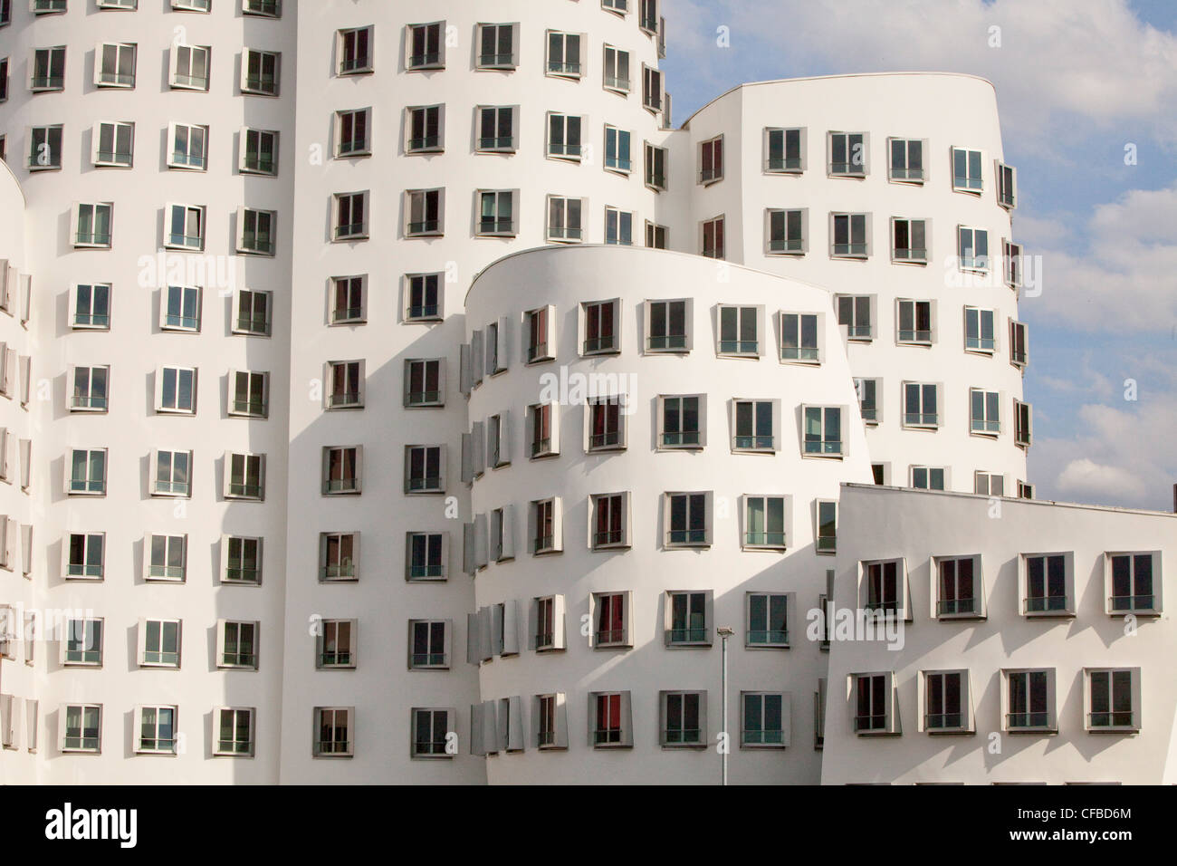 Town, City, Germany, river, flow, water, building, construction ...