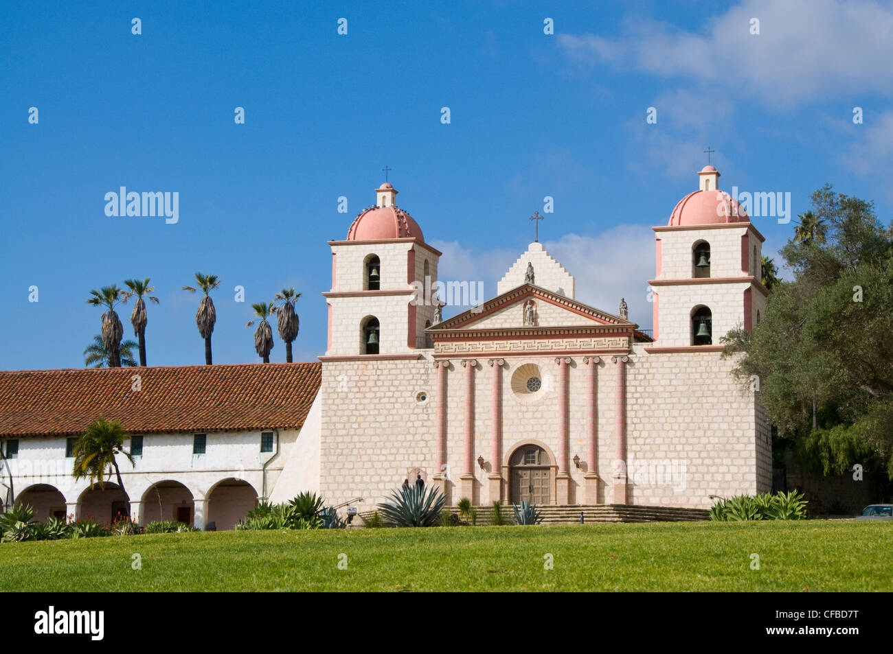 Santa Barbara Mission Stock Photo - Alamy