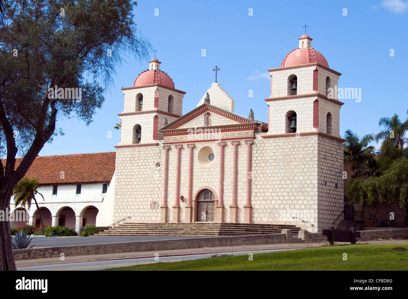 Santa Barbara Mission Stock Photo - Alamy
