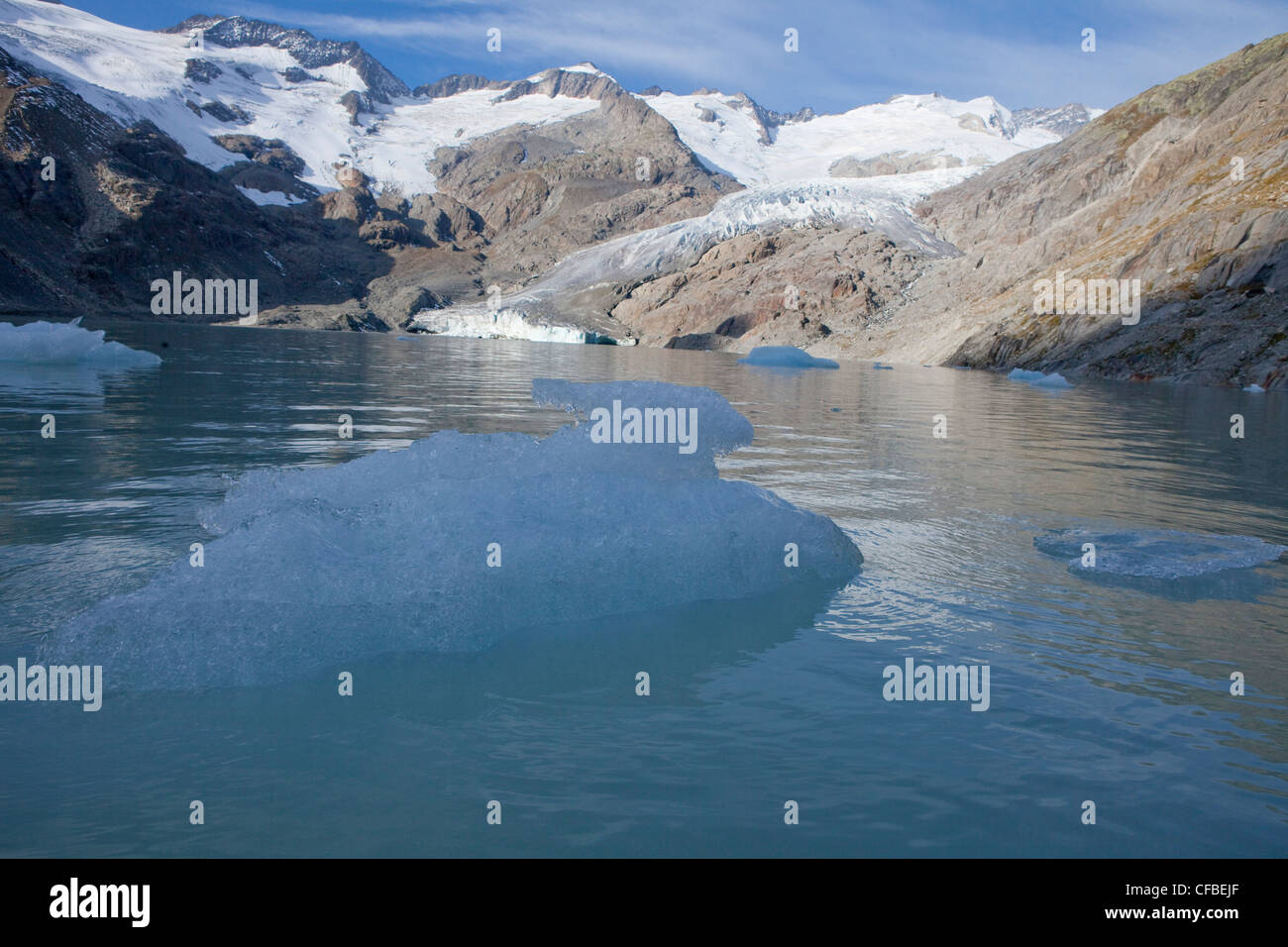 Urbach, valley, mountain, mountains, canton Bern, Gauli, Gauligletscher ...